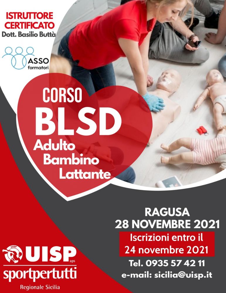 UISP - Iblei - Corso BLSD adulto-bambino-lattante 2021